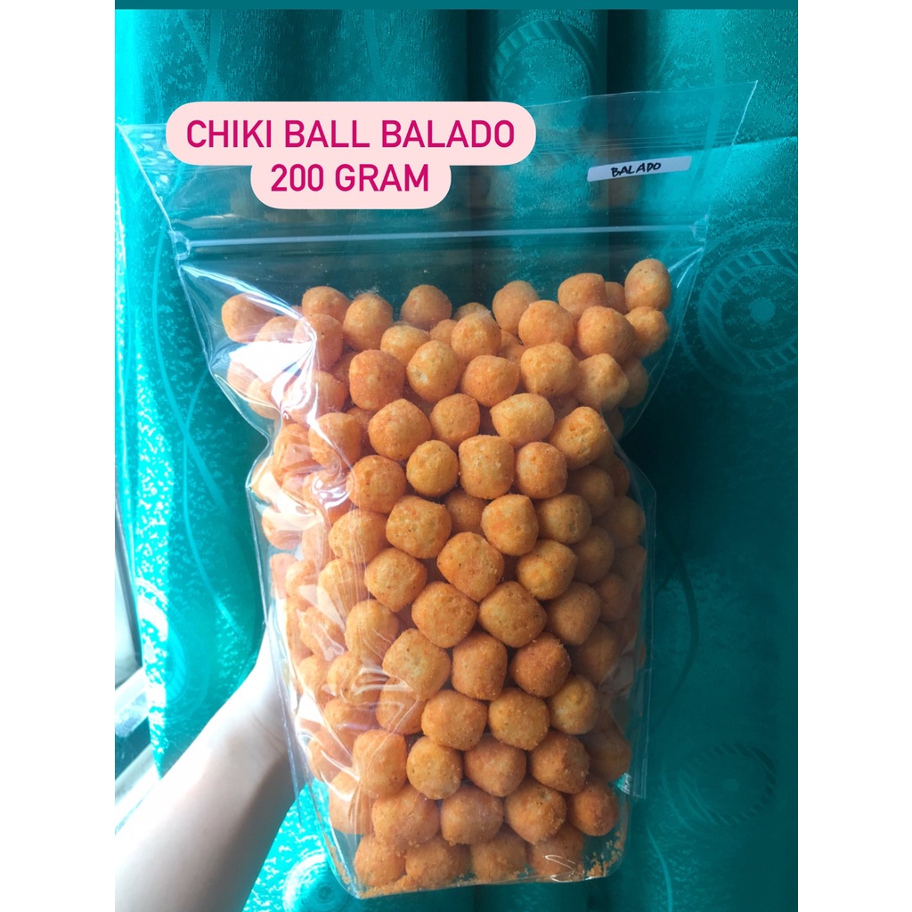 Jual CHIKIBALL TERMURAH 200 GRAM / CHIKI COKLAT /CHIKI BALADO / CHIKI ...