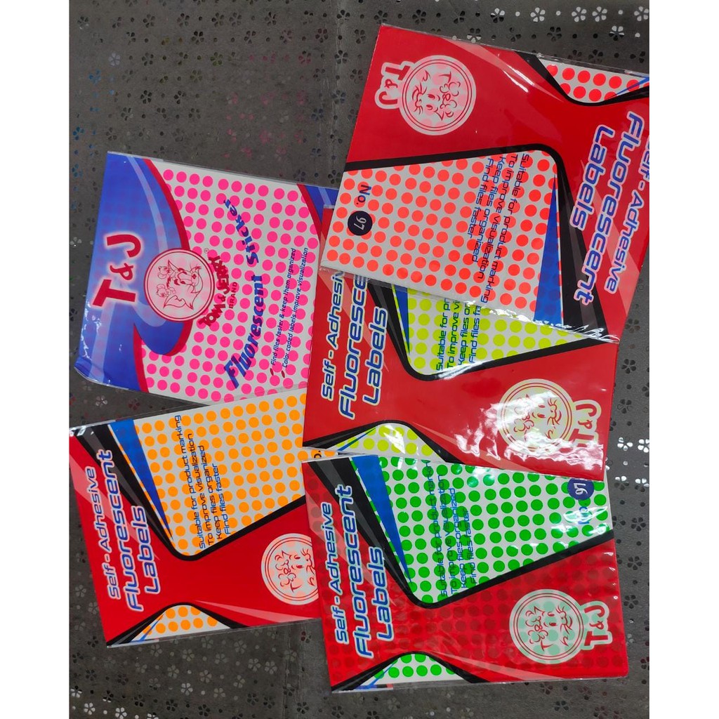 Jual label tom and jerry bulat warna no 97 / 114 / 115 / 116 / 117 ...