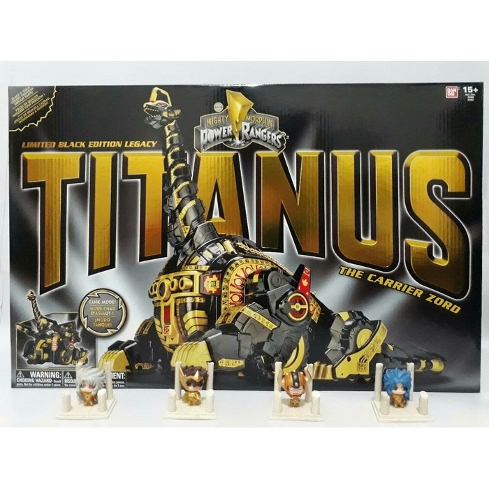 Jual legacy titanus mighty morphin power ranger limited black edition ...