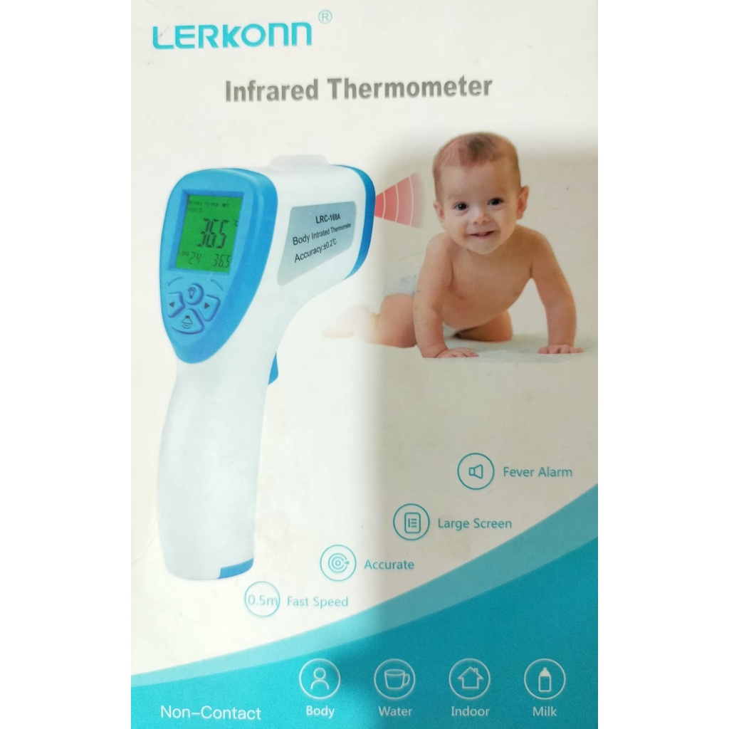 Jual INFRARED THERMOMETER LARKONN (Thermogun) | Shopee Indonesia