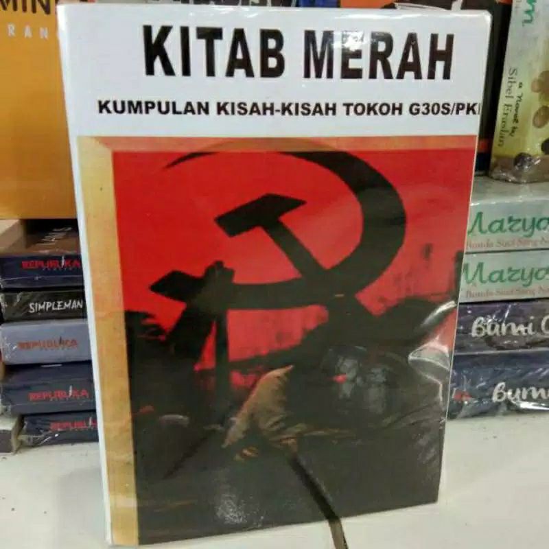 Jual KITAB MERAH KUMPULAN KISAH-KISAH TOKOH G30S/PKI | Shopee Indonesia