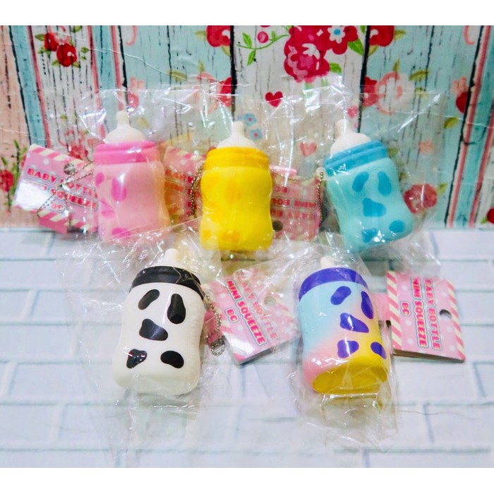 Jual Soft And SlowRise Squishy MINI BABY BOTTLE SQUEEZE BY BC SQUISHY ...