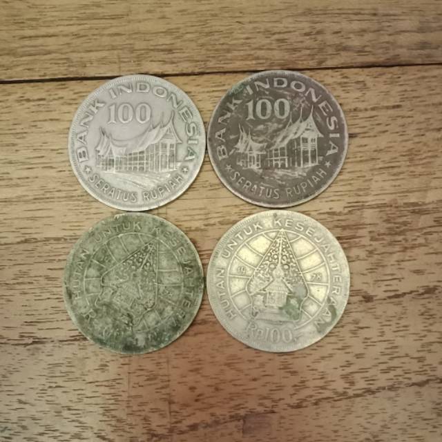 Jual Uang koin 100 Kuno 1978, wayang dan rumah ASLI 100% | Shopee Indonesia