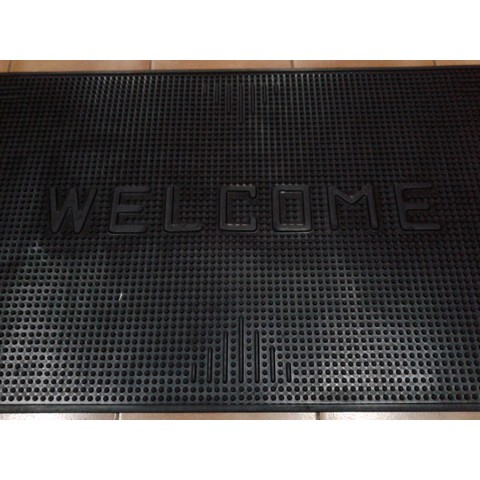 Jual Keset Karet Welcome, ukuran 45 x 75 cm | Shopee Indonesia