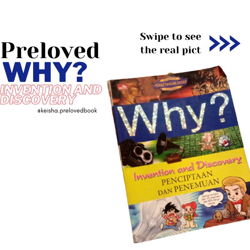 Jual [PRELOVED] Why - Invention and Discovery ( Penciptaan dan Penemuan ...