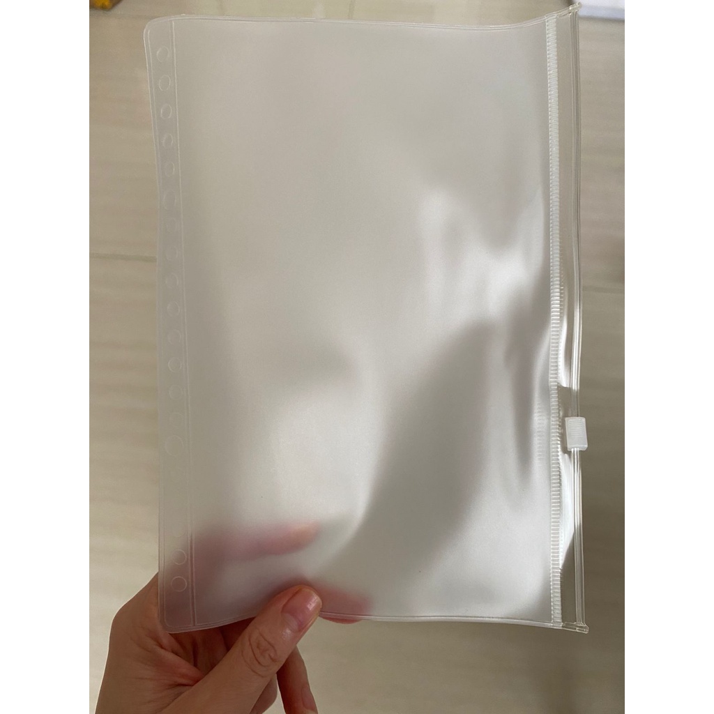 Jual BeeWell Kantong Ziplock Zipper untuk Binder A6 dan A5 6 Ring dan ...