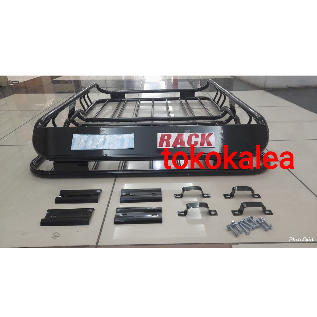 Jual Roof rack bagasi atas mobil mitsubishi pajero sport besi mobil ...