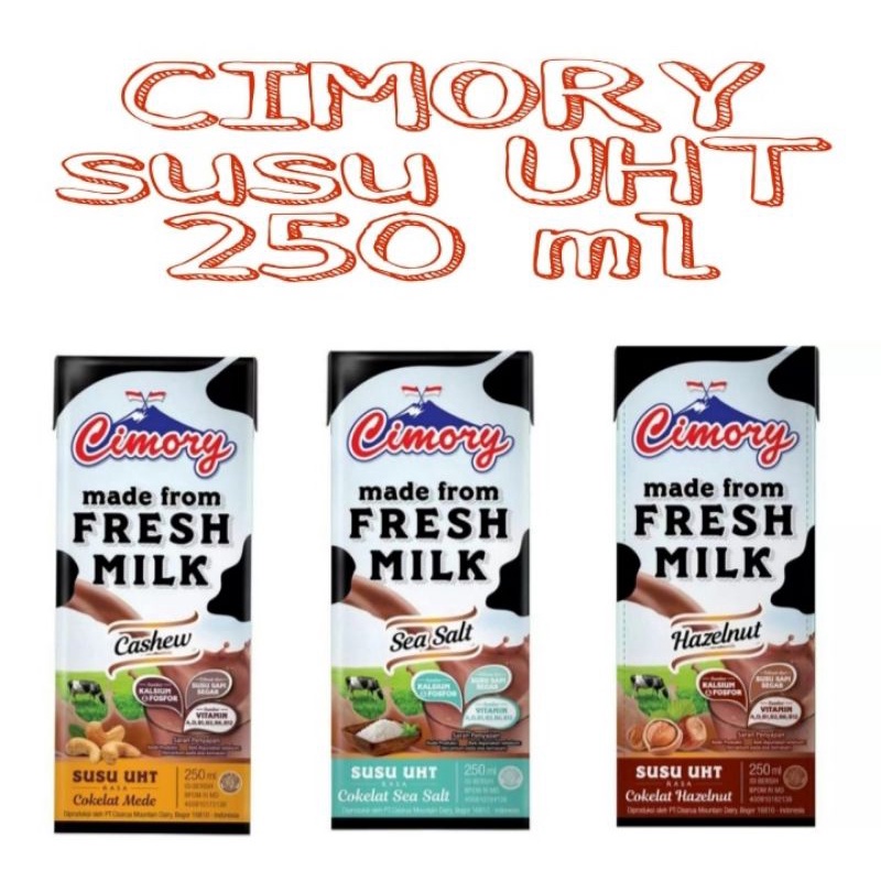 Jual CIMORY Fresh Milk Susu UHT 250 ml | Shopee Indonesia