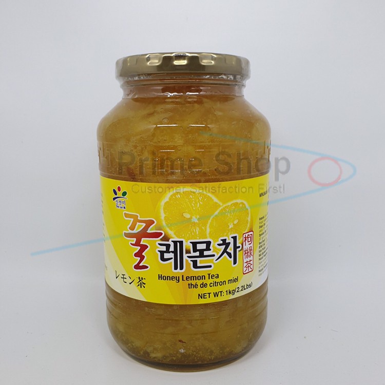 Jual Shinsumi Korean Honey Lemon Citron Tea 1 kg Konsentrat Buah Lemon ...
