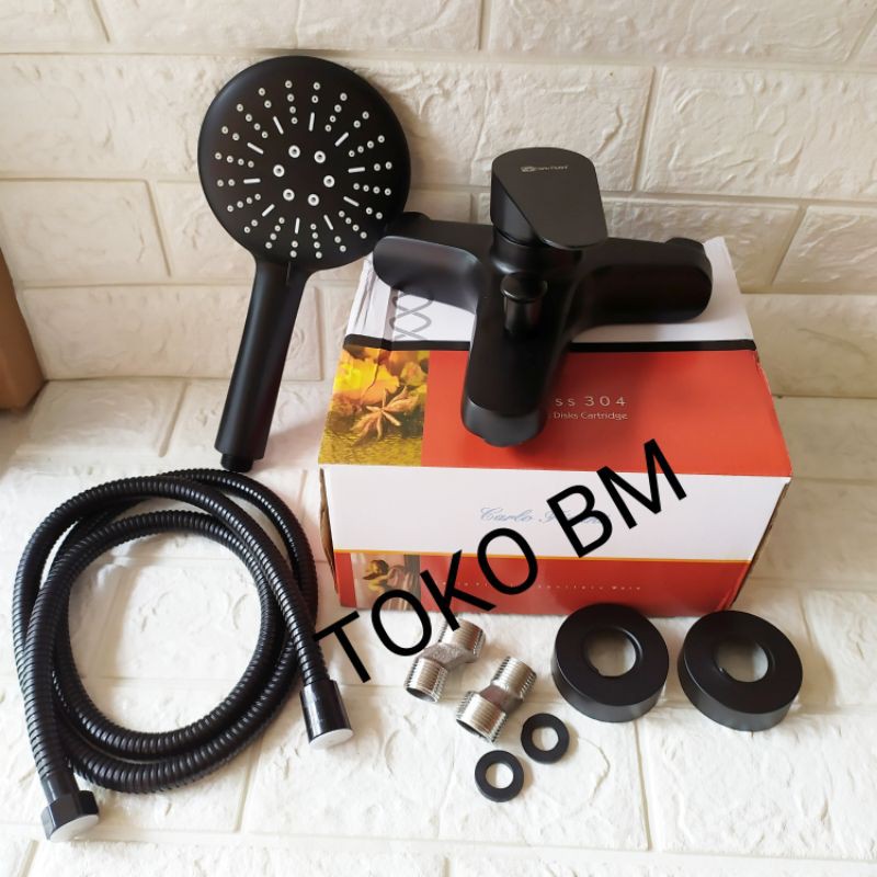 Jual kran bethup hitam doff/kran mixer panas dingin black doff | Shopee ...