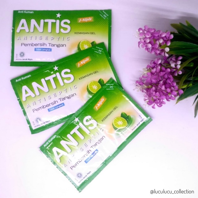 Jual Antis Sachet 5+5 ml / Hand Sanitizer / Antiseptic / Antis Gel ...