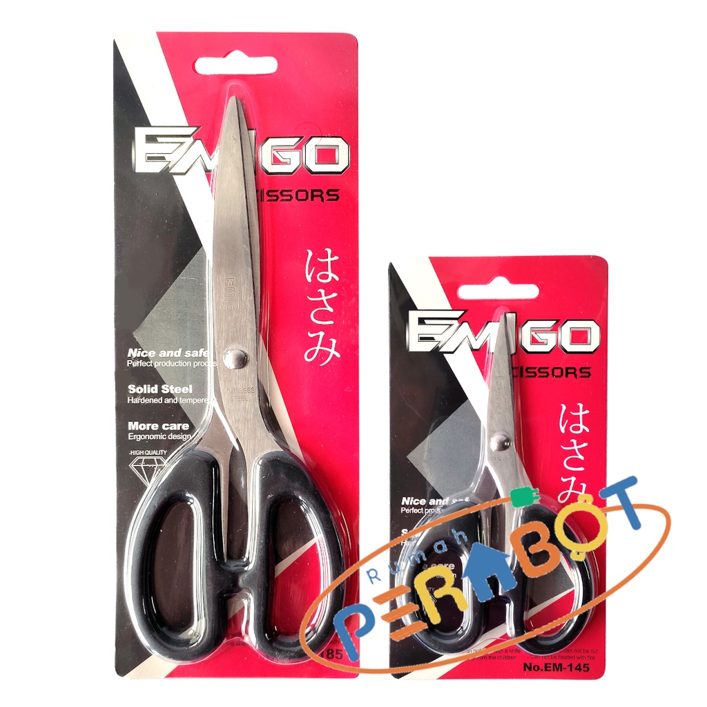 Jual Gunting Hitam Emigo | Shopee Indonesia