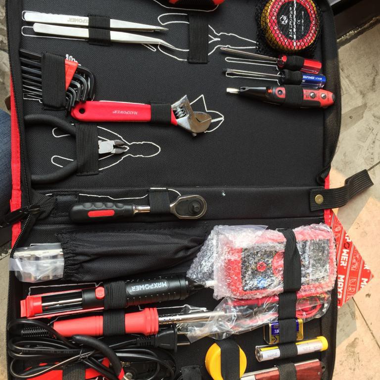 Jual ELEKTRONIK TOOL SET 40 PCS MAXPOWER | Shopee Indonesia