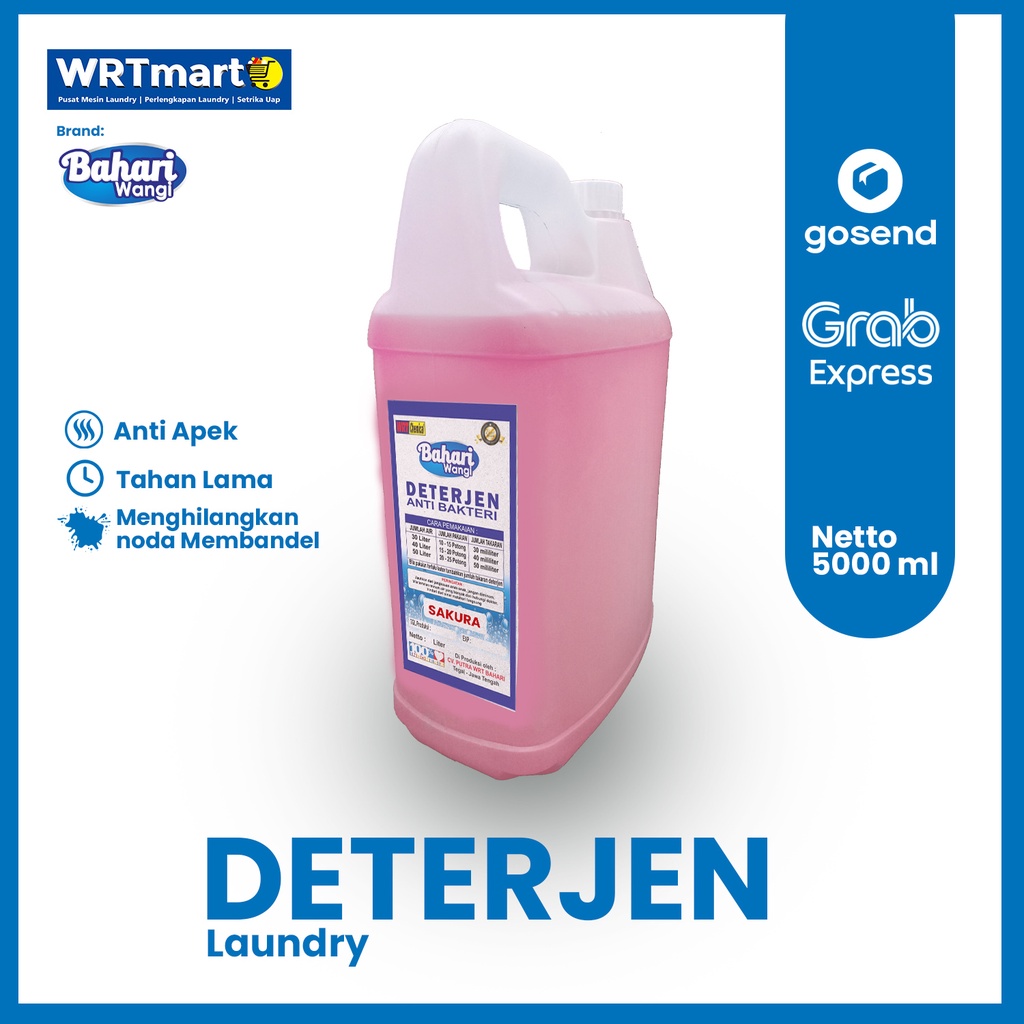 Jual DETERJEN LAUNDRY KEMASAN 5 LITER |DETERJEN LAUNDRY MURAH ...