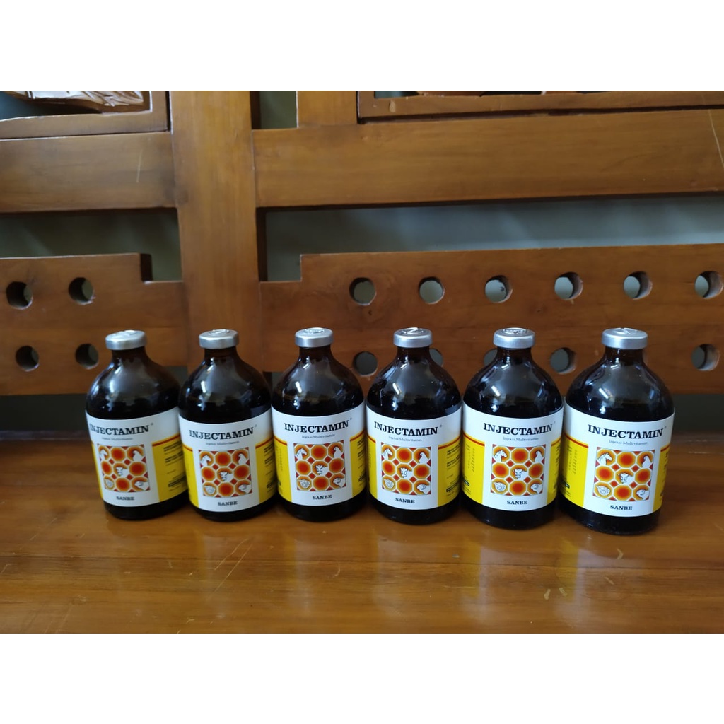 Jual Injectamin 100 ml (injeksi multivitamin) | Shopee Indonesia