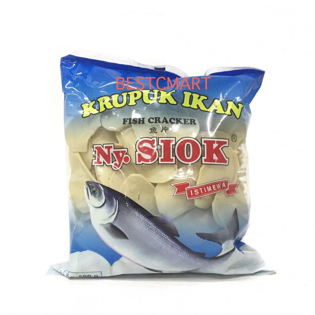 Jual NY. SIOK KERUPUK IKAN (FISH CRACKER) 500GR | Shopee Indonesia