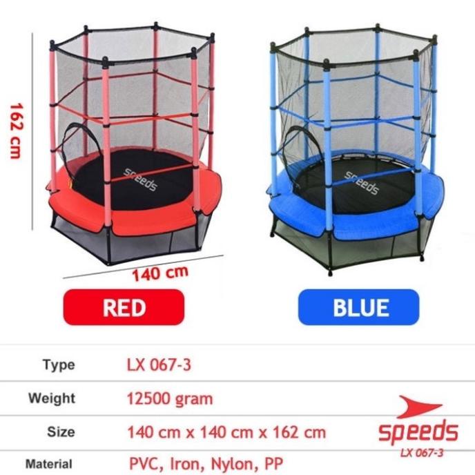 Jual Trampoline Untuk Anak2 Trampolin Lompat Olahraga Original Speeds067-3 | Shopee Indonesia