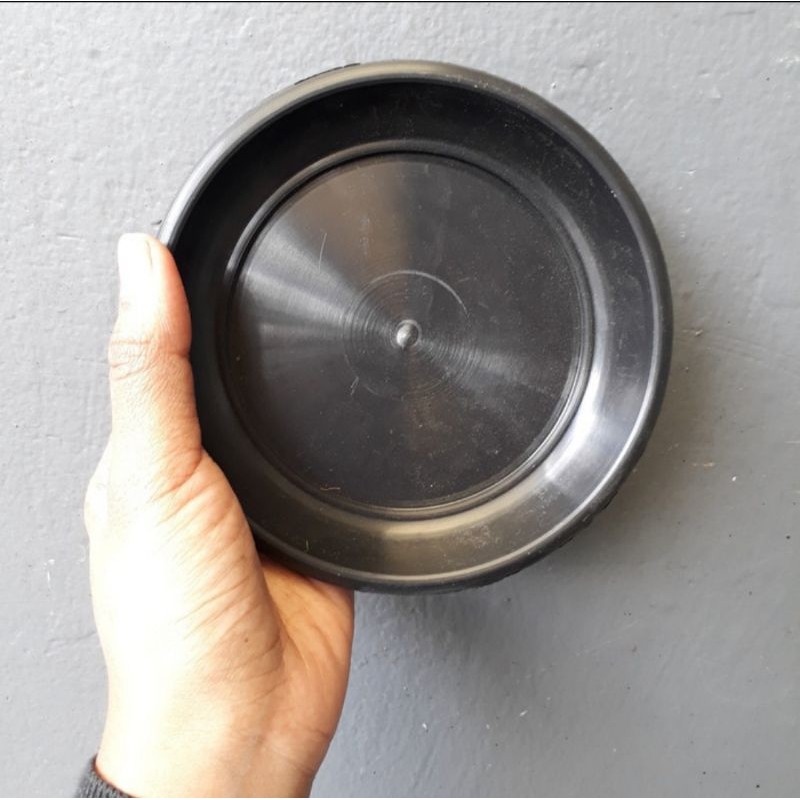 Jual Alas pot 12 hitam, tatakan bawah pot ukuran 12 cm, tatakan pot 12 ...