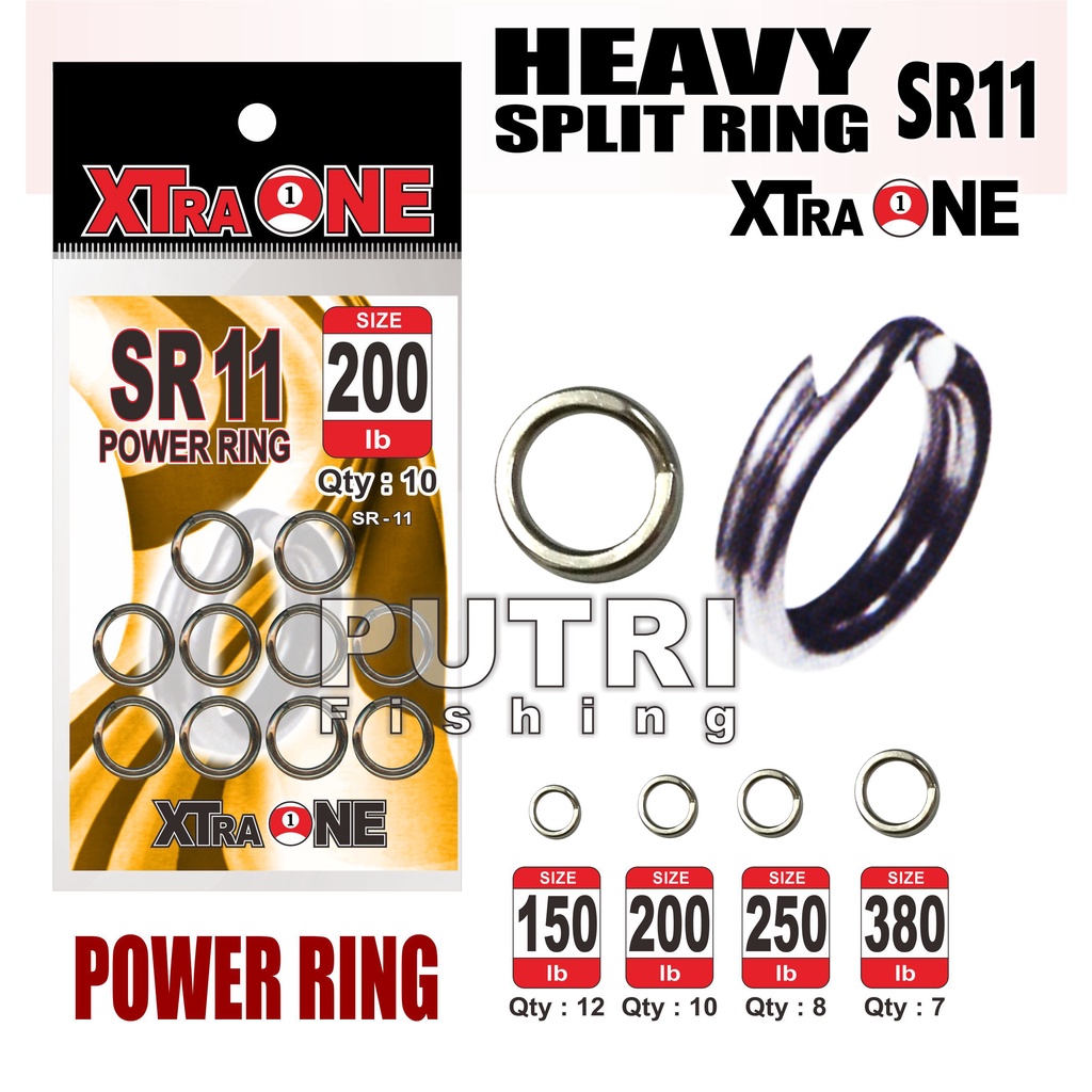 Jual XTRA ONE HEAVY SPLIT RING SR11 | Shopee Indonesia