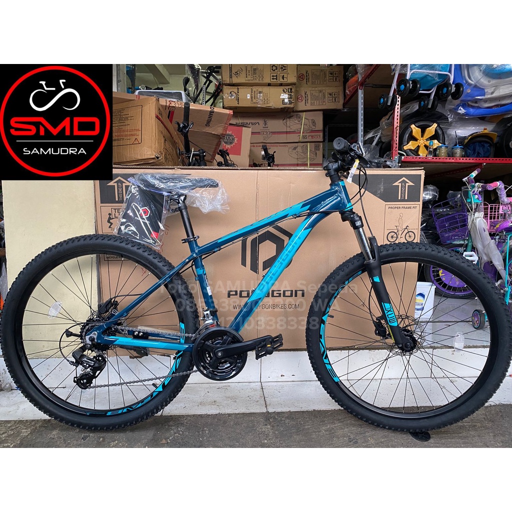 Jual Sepeda MTB 27.5 POLYGON CASCADE 4 Alloy Hydrolic 8x3 sp Shimano Altus Murah BDG | Shopee ...