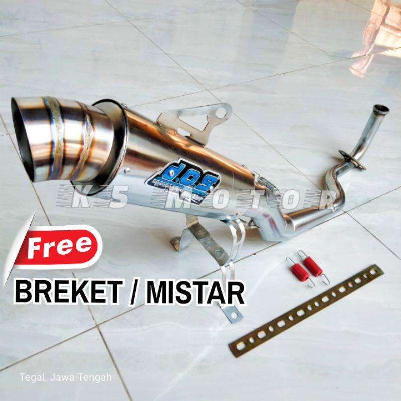 Jual Knalpot DOS Racing Vario All Series ( 110 Old / New 125 Old / New ...