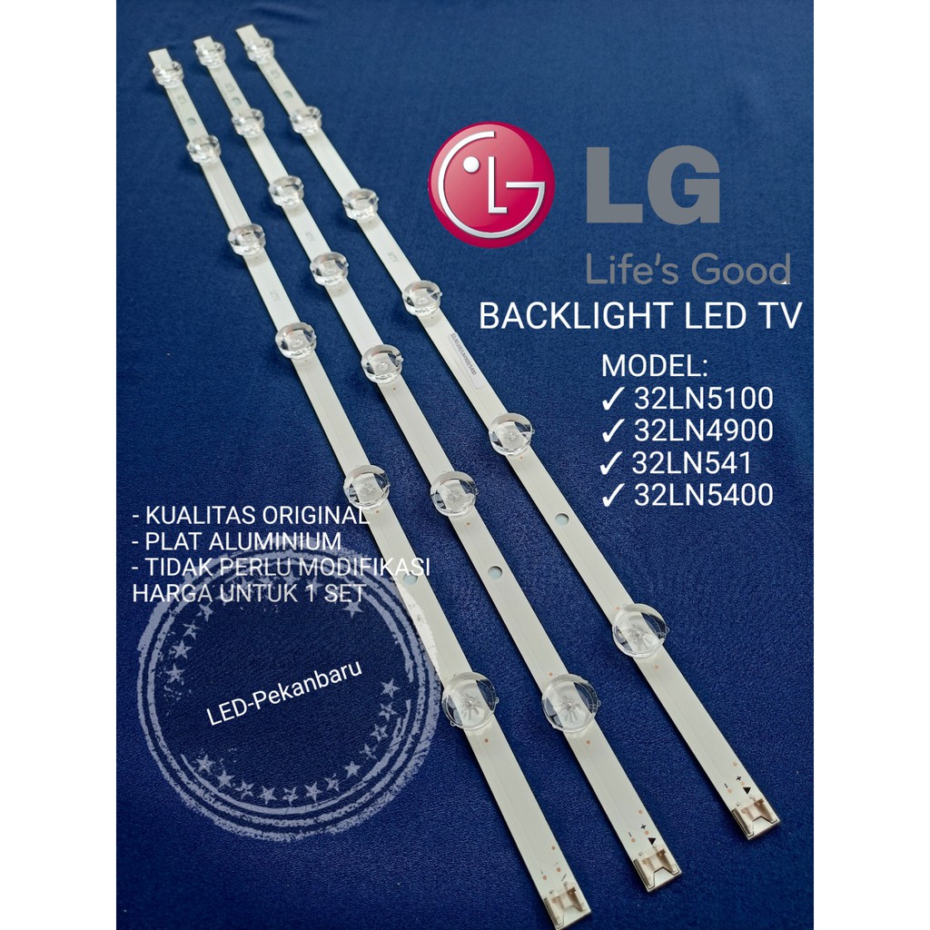 Jual BACKLIGHT LAMPU LED TV LG 32 INCH 32LN 32LN4900 32LN5100 32LN5400 ...