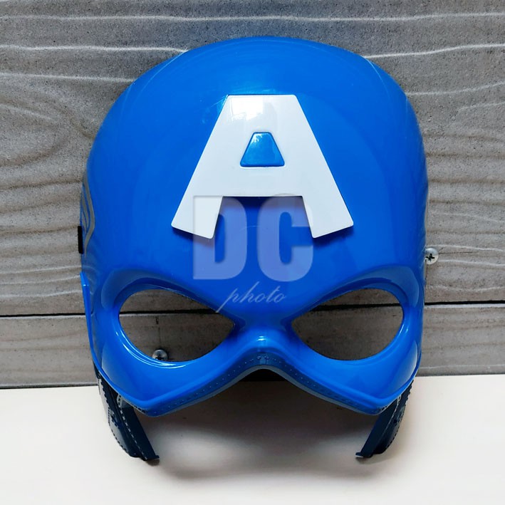 Jual Topeng Captain America LED Marvels Superhero Cosplay Mask Bisa ...