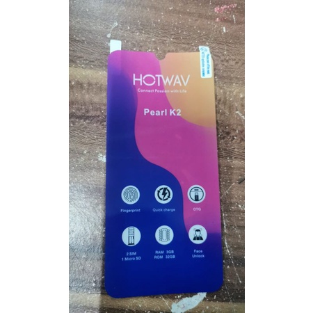 Jual Anti Gores /Tg Hotwav Hp k2 pearl original | Shopee Indonesia
