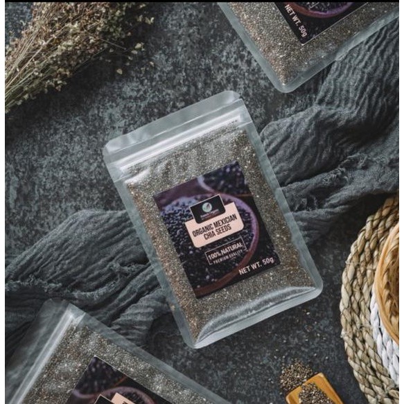 Jual Francis Organic Organic Mexican Chia Seed 50gr | Shopee Indonesia