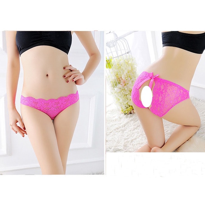Jual Celana Dalam Wanita Sexy Crotchless Ukuran Jumbo Transparan G