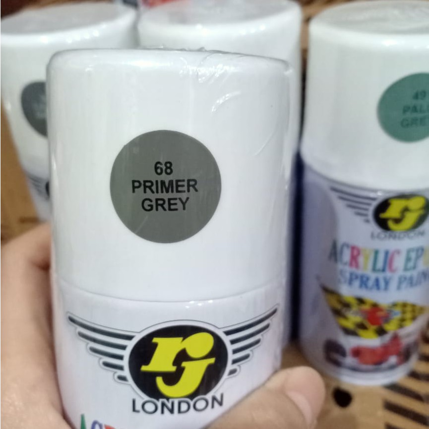 Jual Pilok Pilox RJ London Primer Grey Epoxy Cat Dasar Warna Dasar Abu2 ...