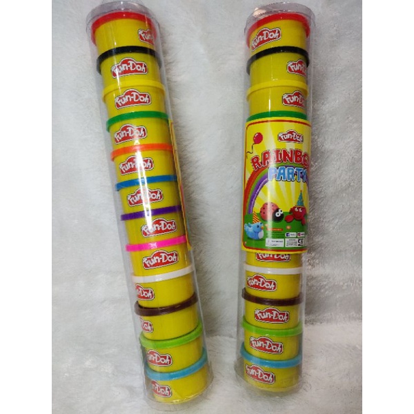 Jual isi 12 pcs mainan anak edukatif motorik Lilin bentuk fundoh Play ...