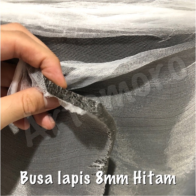 Jual Busa Lapis / Kodore / Coldore / Busa Tricot Hitam | Shopee Indonesia