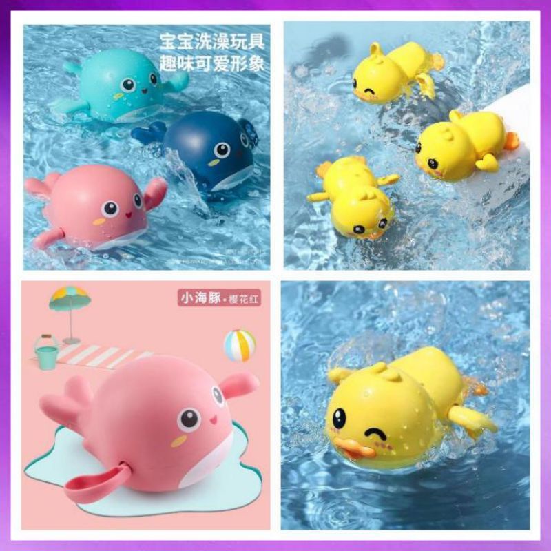 Jual Paus - Mainan Mandi Bayi / Mainan Bebek Berenang / Mainan Air Bayi ...