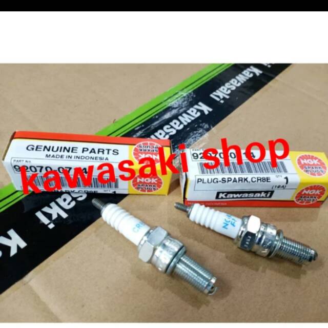 Jual busi ninja 250 karbu fi original kawasaki part kmi | Shopee Indonesia