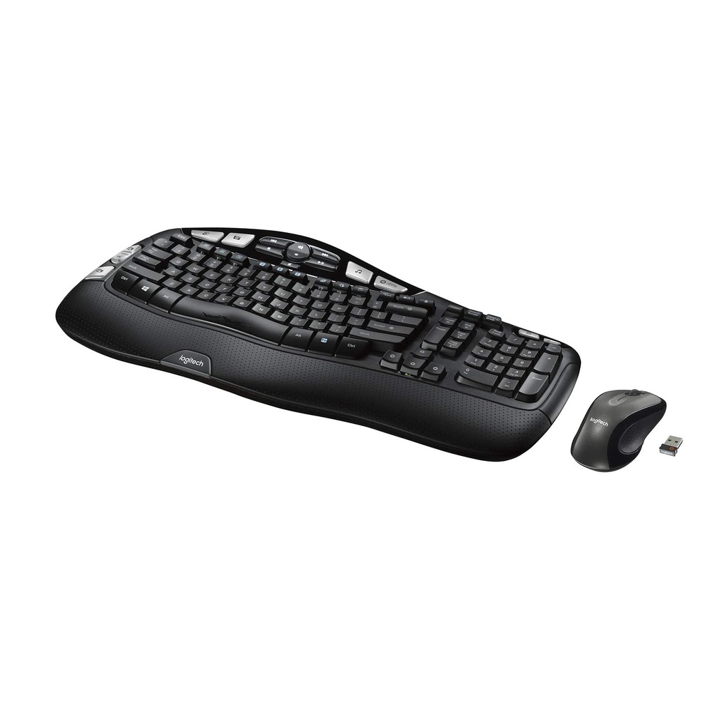 Jual Logitech MK550 Ergonomic Wireless Wave Keyboard and Mouse | Shopee ...