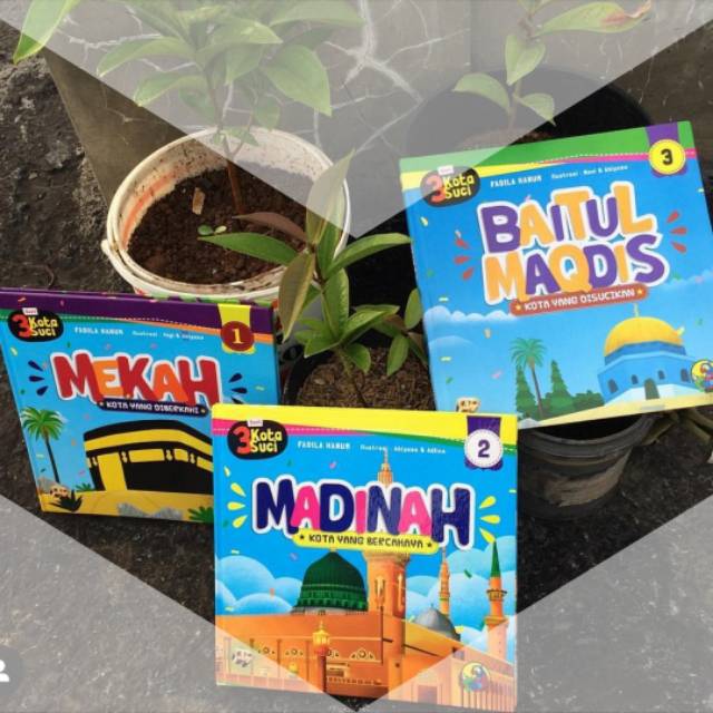 Jual Set Seri 3 Kota Suci (1 set 3 buku) Mengenal Mekah Madinah Masjidil Aqsa | Shopee Indonesia