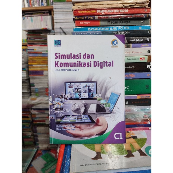 Jual simulasi dan komunikasi digital. kelas 1 SMK. grafindo | Shopee ...