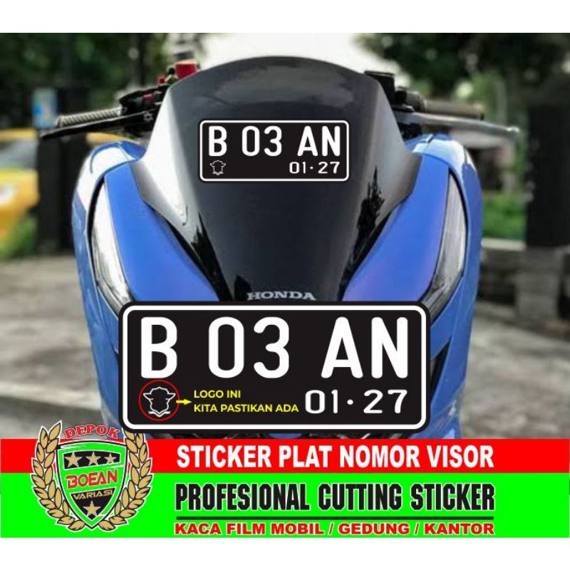 Jual Cutting Sticker Huruf Dan Angka visor winsield motor | Shopee ...