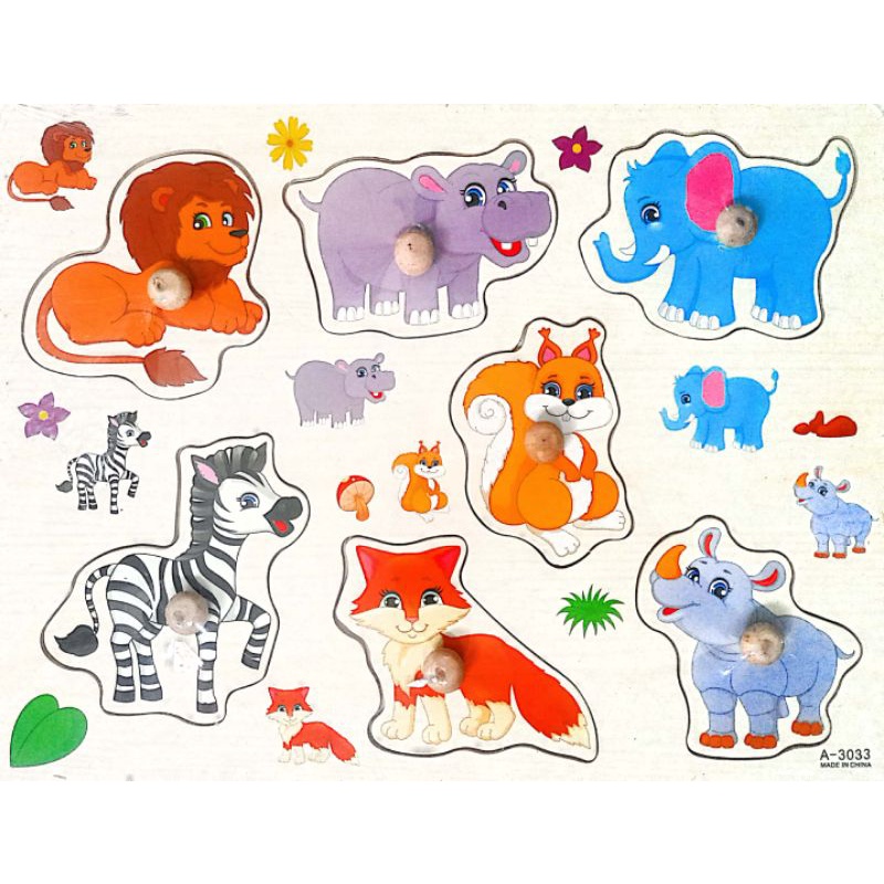 Jual Puzzle / puzzel Kayu : mainan edukasi belajar huruf, angka ...