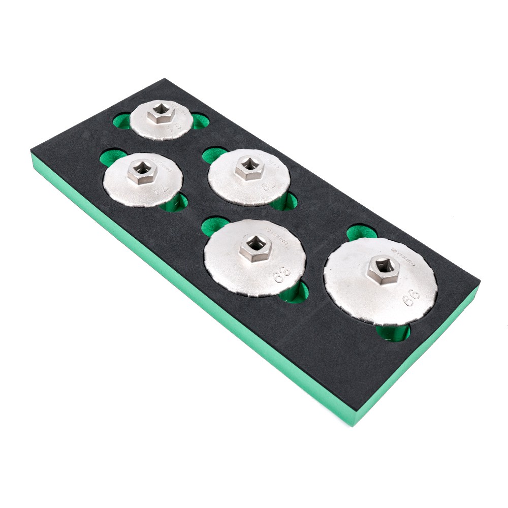 Jual TEKIRO EVA OIL FILTER WRENCH BOWL SET 5 PCS KUNCI OLI MANGKOK 5PCS ...