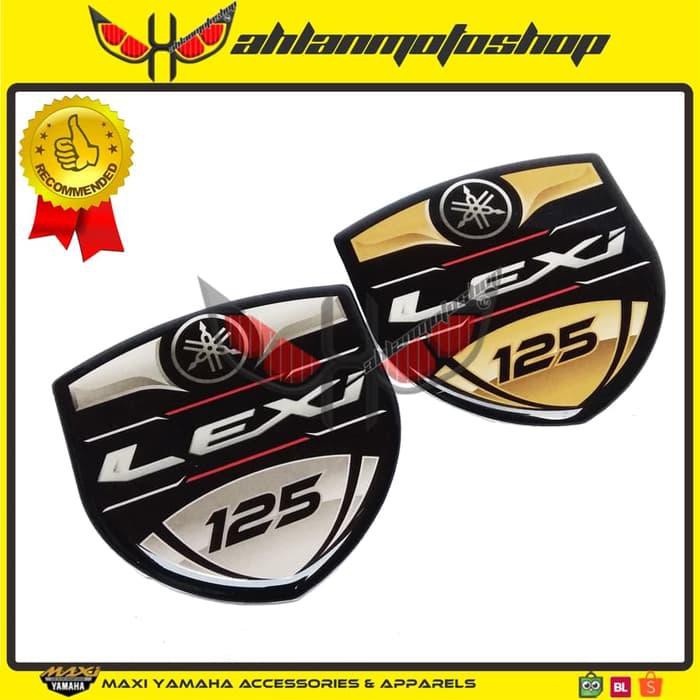 Jual Original Aksesoris Lexi 125 Emblem Lexi Resin Shield Logo Tulisan ...
