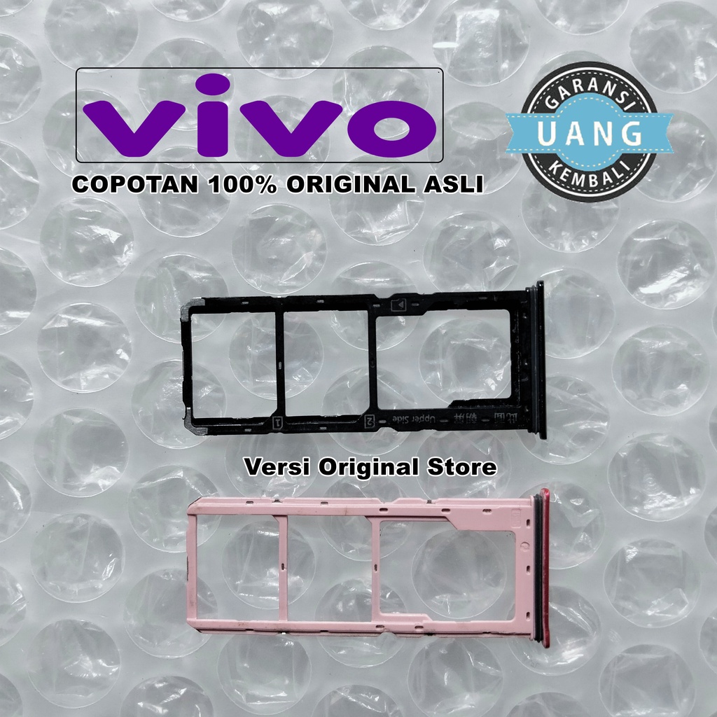 Jual SIM TRAY TEMPAT KARTU VIVO Y91 / Y91C / Y93 / Y95 ORIGINAL COPOTAN ...