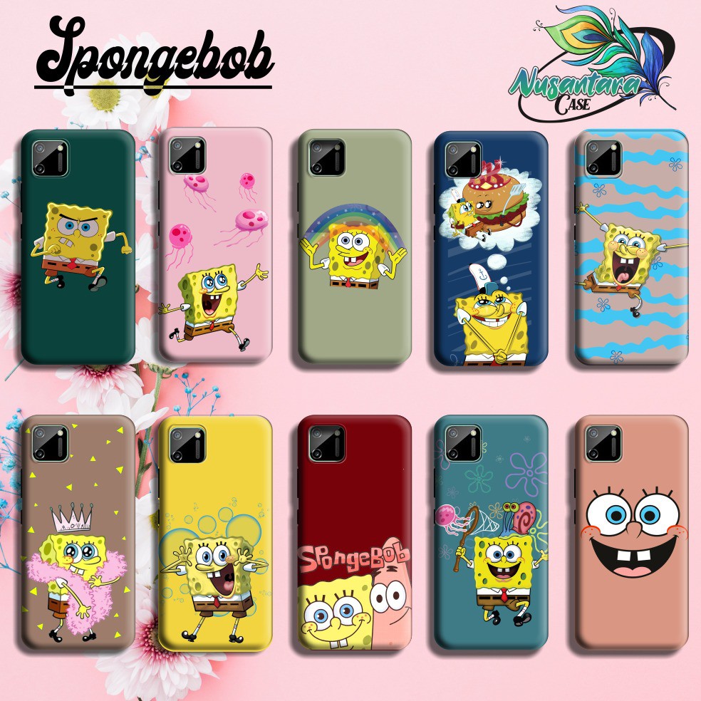 Jual NC846 Softcase Gambar SPONGEBOB realme c1 c2 c3 2 2pro 3 3pro x xt ...
