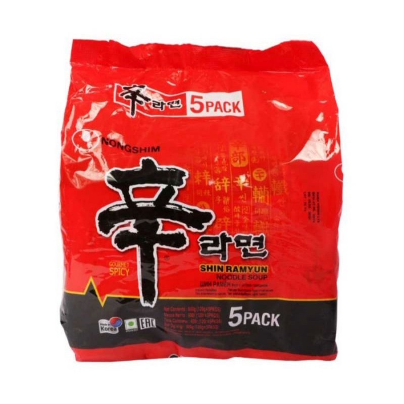 Jual Nongshim Shin-Ramyun Multipack - 600g | Shopee Indonesia