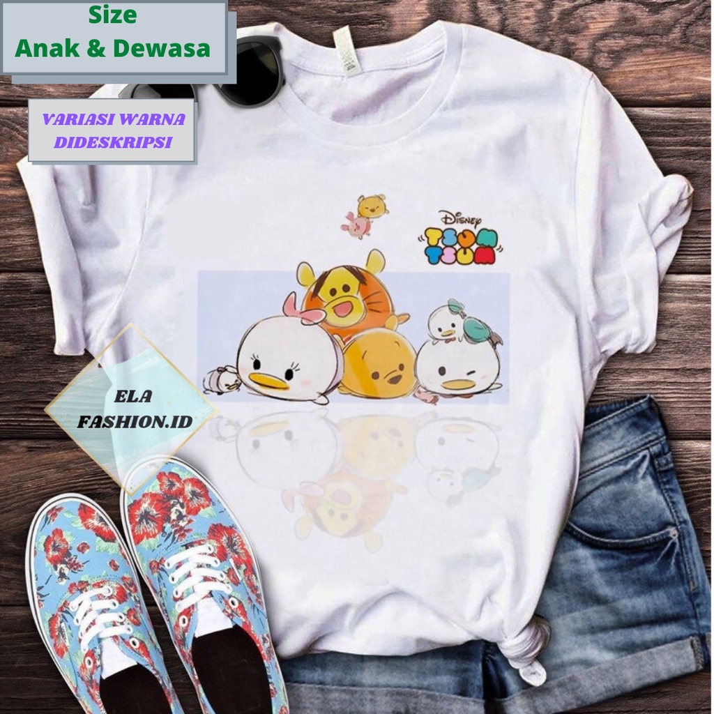 Jual Winnie the Pooh - Baju Atasan Kaos Boneka Winnie The Pooh Cute ...