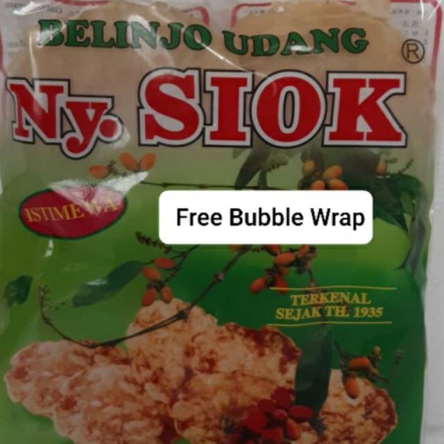 Jual Emping blinjo/Blinjo udang manis Ny. Siok istimewa 200gr lezat dan ...