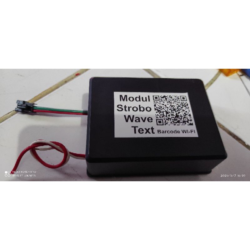 Jual MODUL STROBO wave text wifi 7 baris input 24 volt outpu 12 volt ...