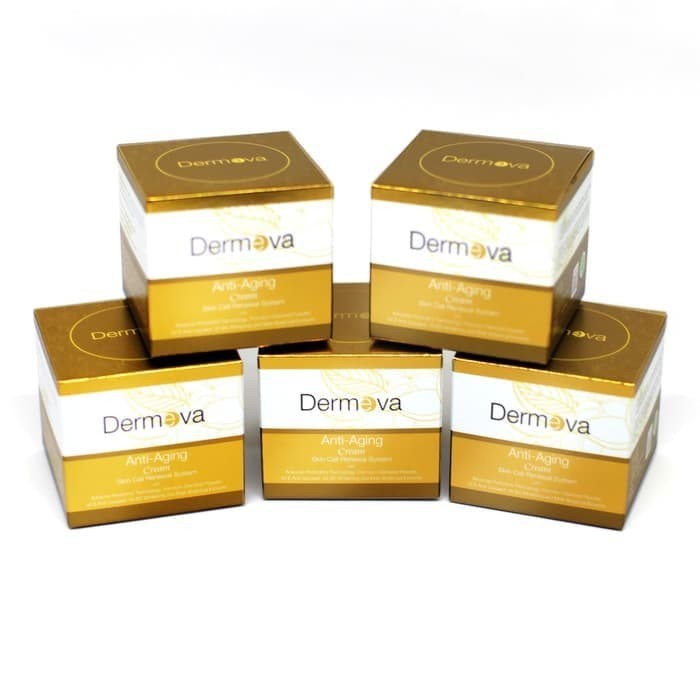 Jual DERMEVA ANTI-AGING CREAM (5 pcs) | Shopee Indonesia