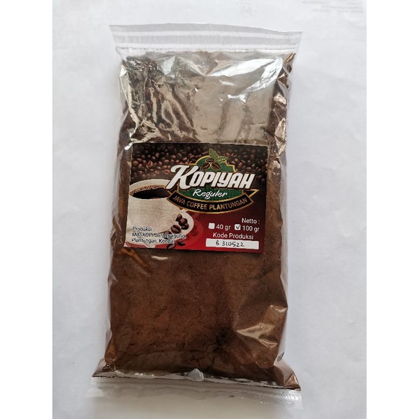 Jual KOPIYAH Reguler House Blend JAVA COFFEE KENDAL | Shopee Indonesia